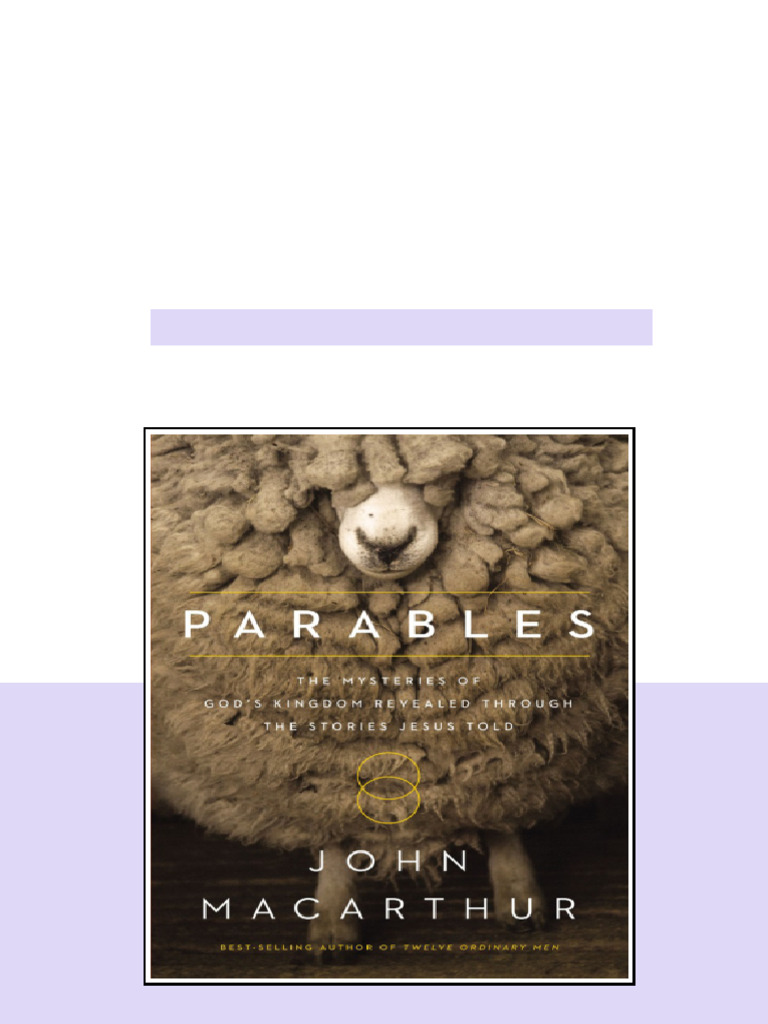 Parables The Mysteries If Gods Kingdom Revealed Through The Stories ...