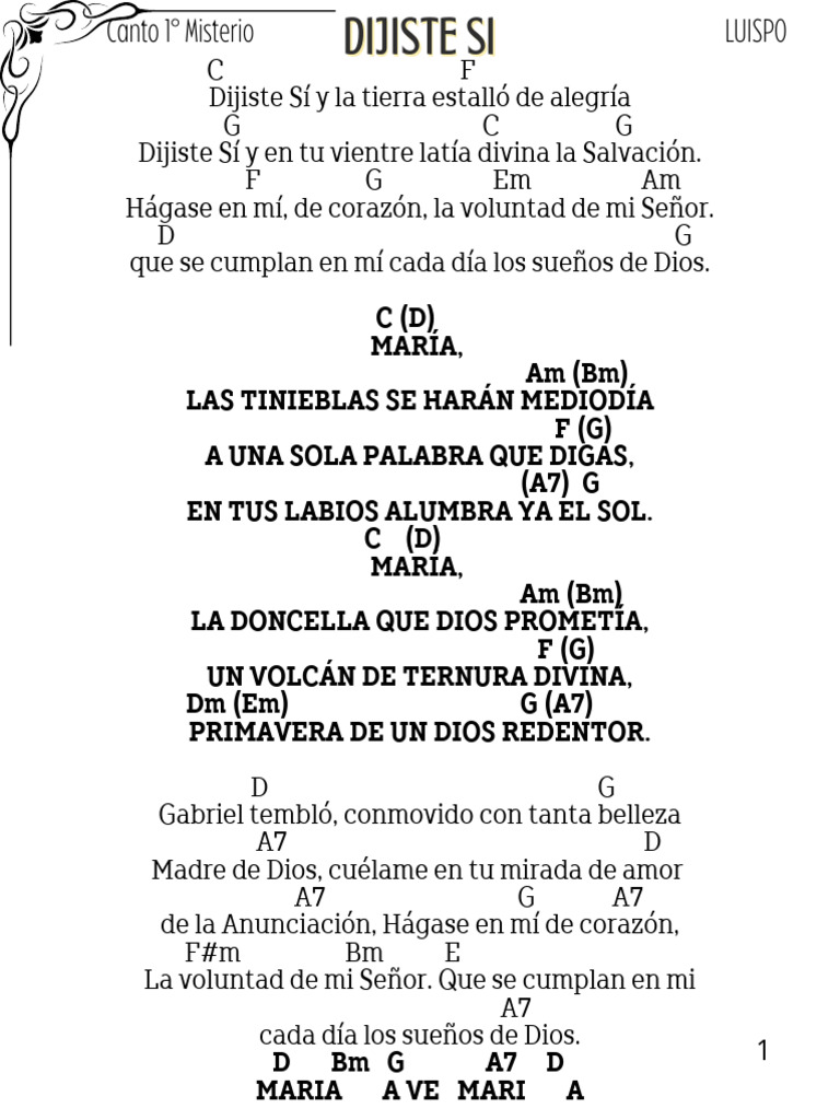Canto a María: Misterios y Devoción | PDF | María, madre de Jesús | Rosario