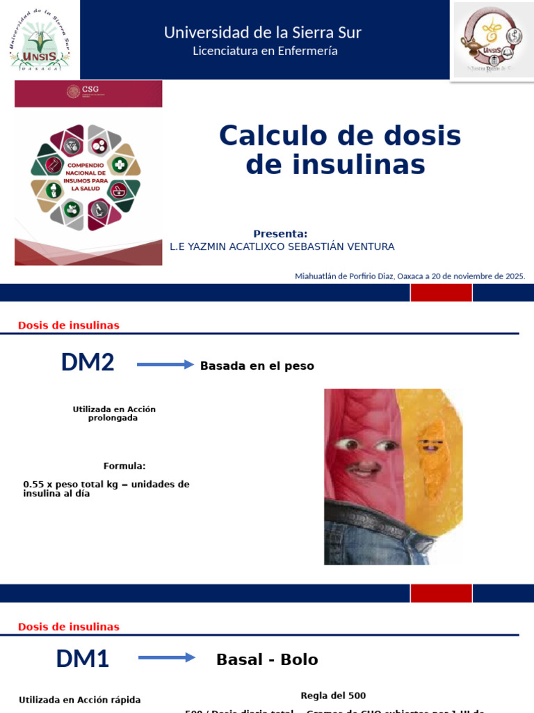 Cálculo de Dosis de Insulina en Diabetes | PDF | Estradiol | Química