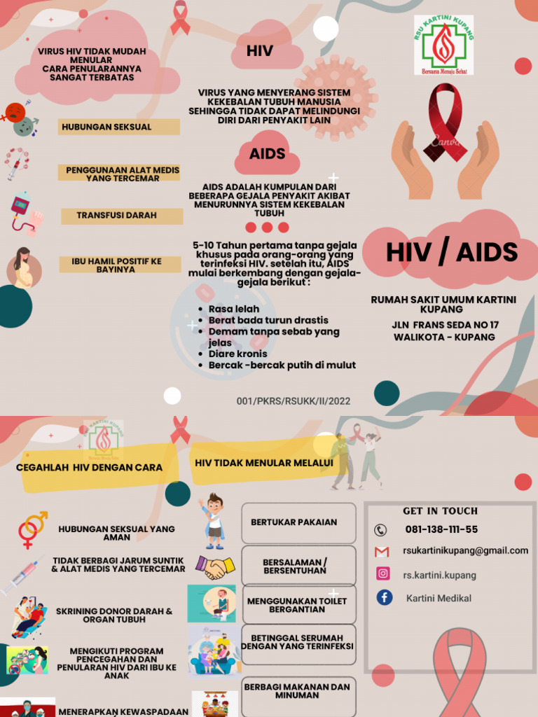 Leaflet Hiv | PDF