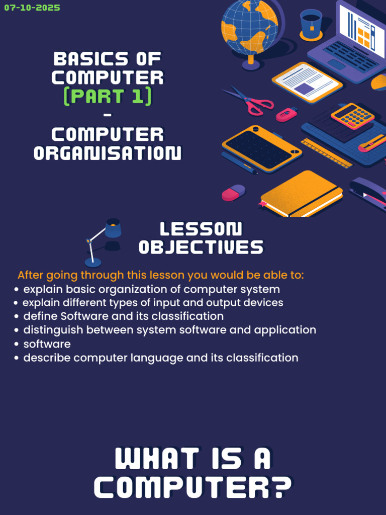 Computer Organization Basics Explained | PDF | Computer Hardware ...