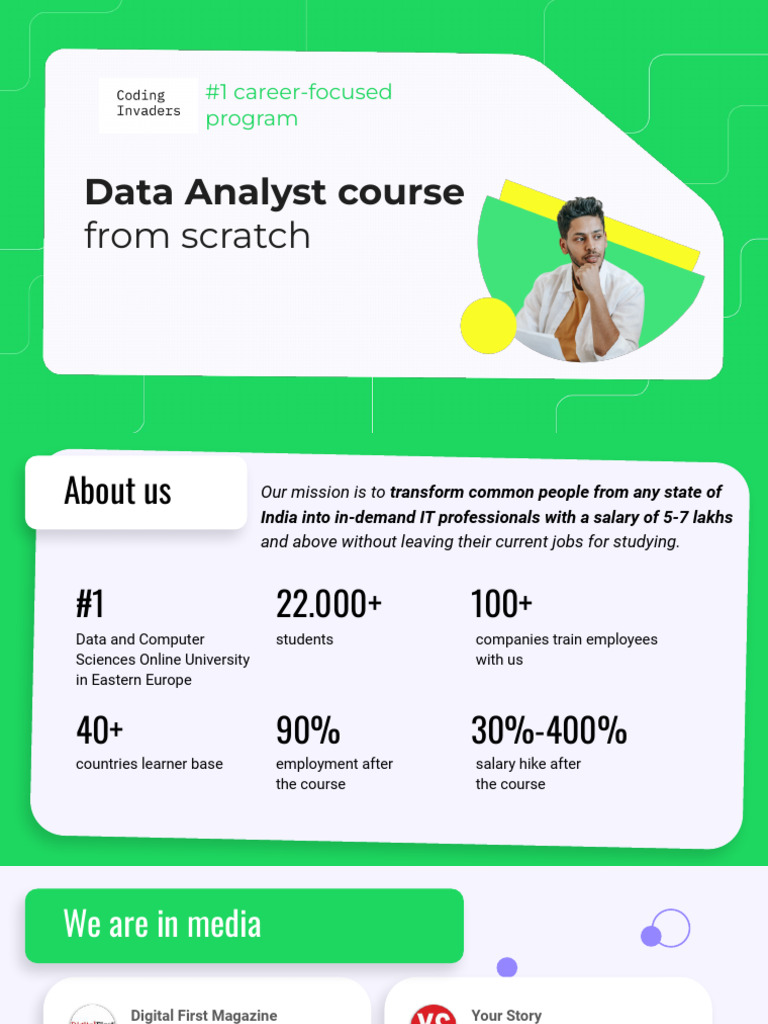 Data Analyst Course for Career Growth | PDF | Data Management