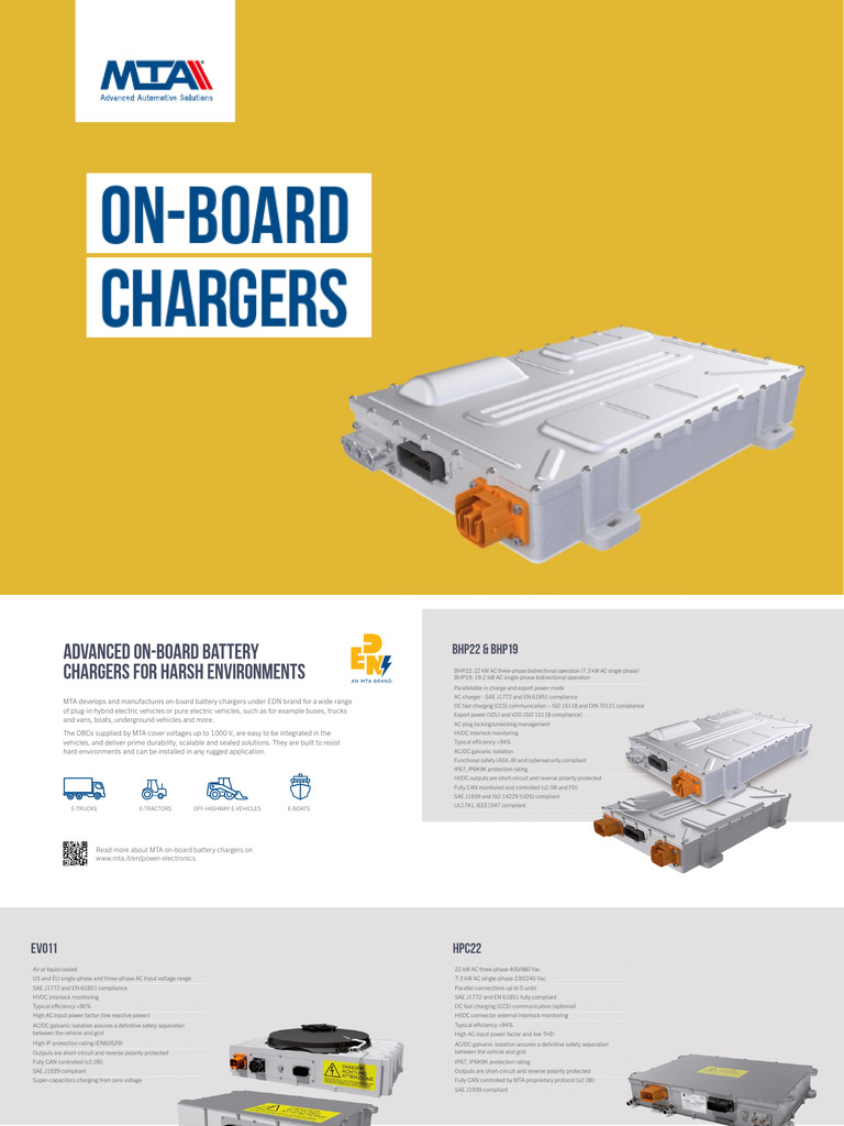 Advanced On-Board Battery Chargers | PDF | Battery Charger | Electrical ...
