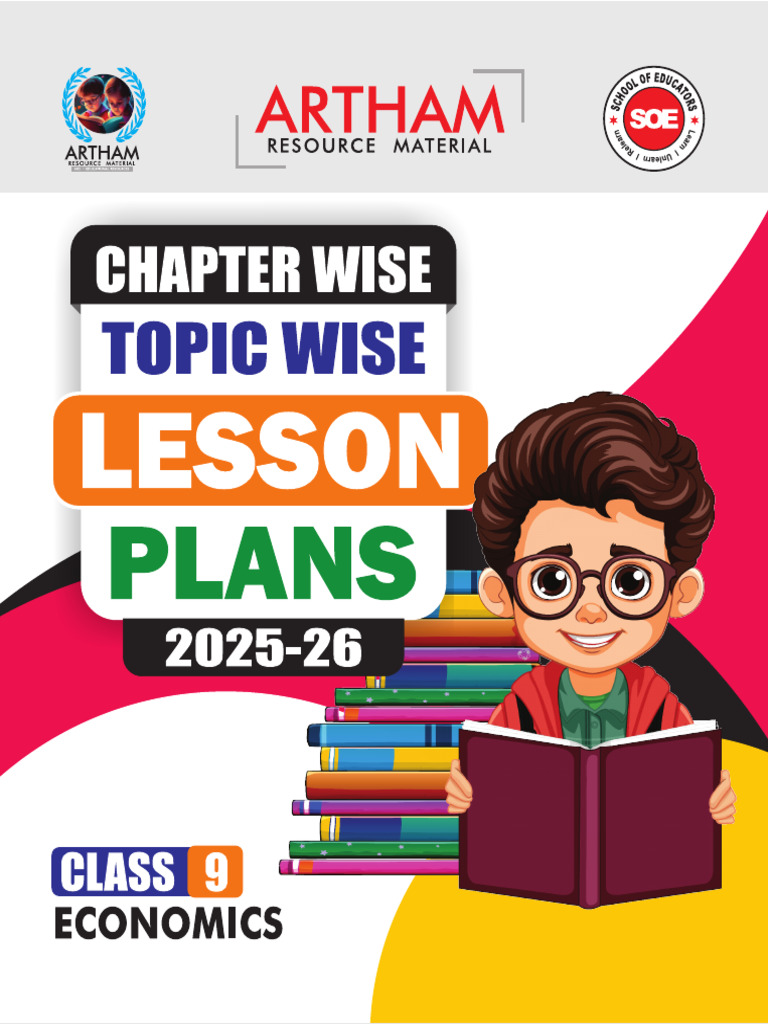 Class 9th Economics Lesson Plan Chapter 1 the Story of Village Palampur ...