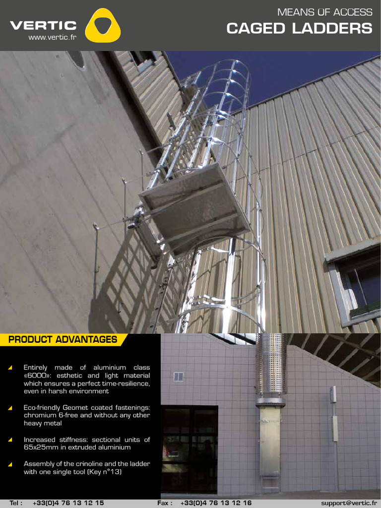 Caged Ladders | PDF | Building Engineering
