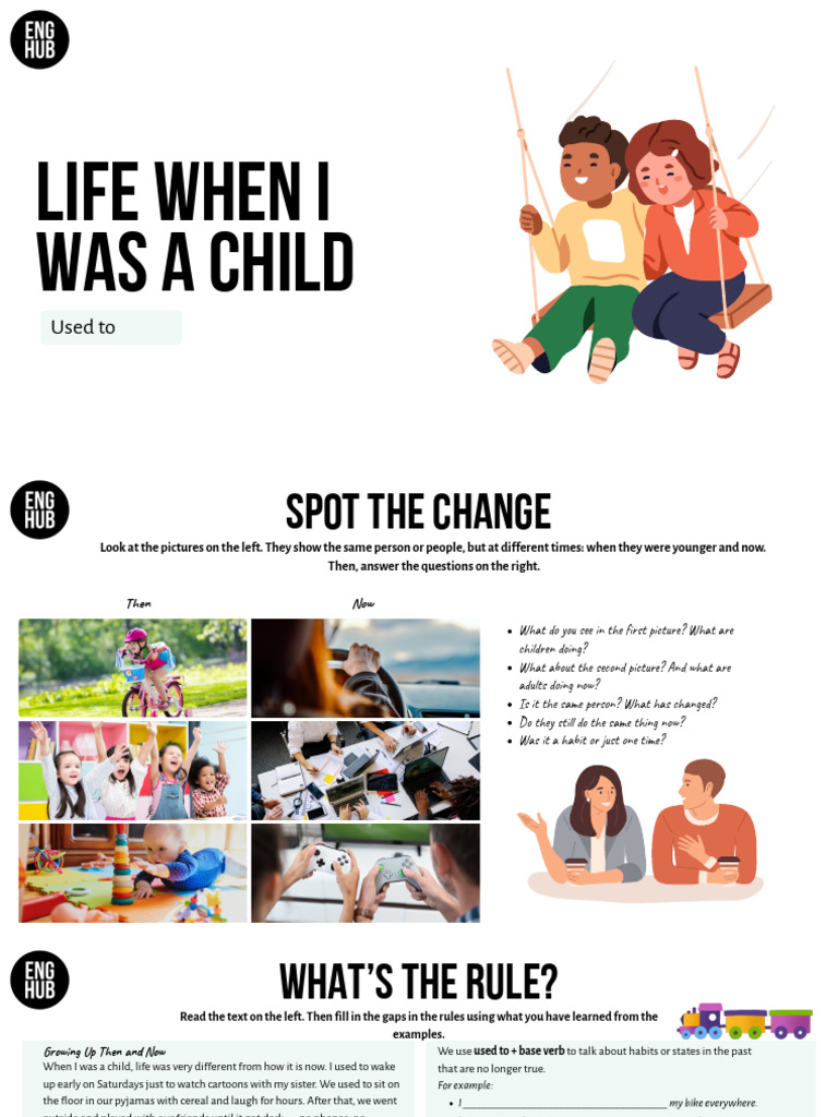 Childhood Memories and Changes | PDF
