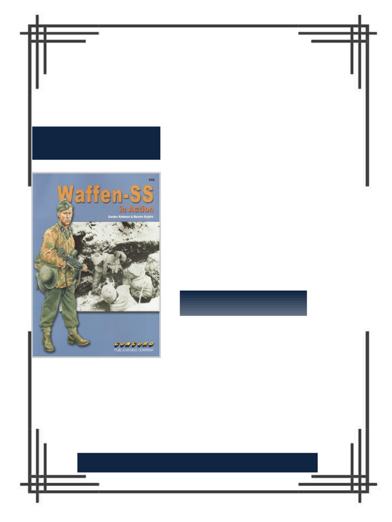 Waffen SS in Action Gordon L. Rottman ebook high-quality pdf | PDF ...