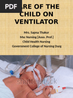 Hamilton C1 Modes Setup Guide for Pediatrics | PDF | Apnea | Health Care