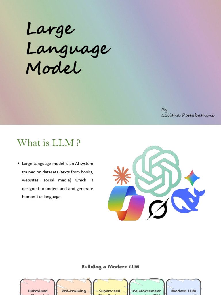 LLMS | PDF | Applied Mathematics | Machine Learning