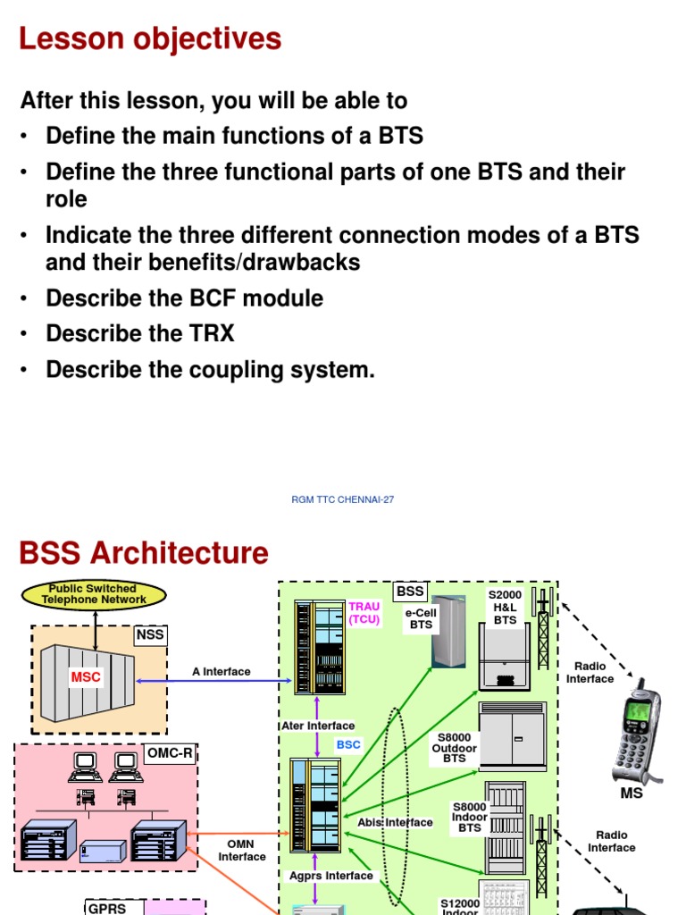 BTS Functions and Architecture Overview | PDF | Telecommunications ...
