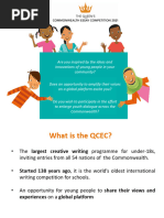 Queen's Commonwealth Essay Contest 2025 | PDF