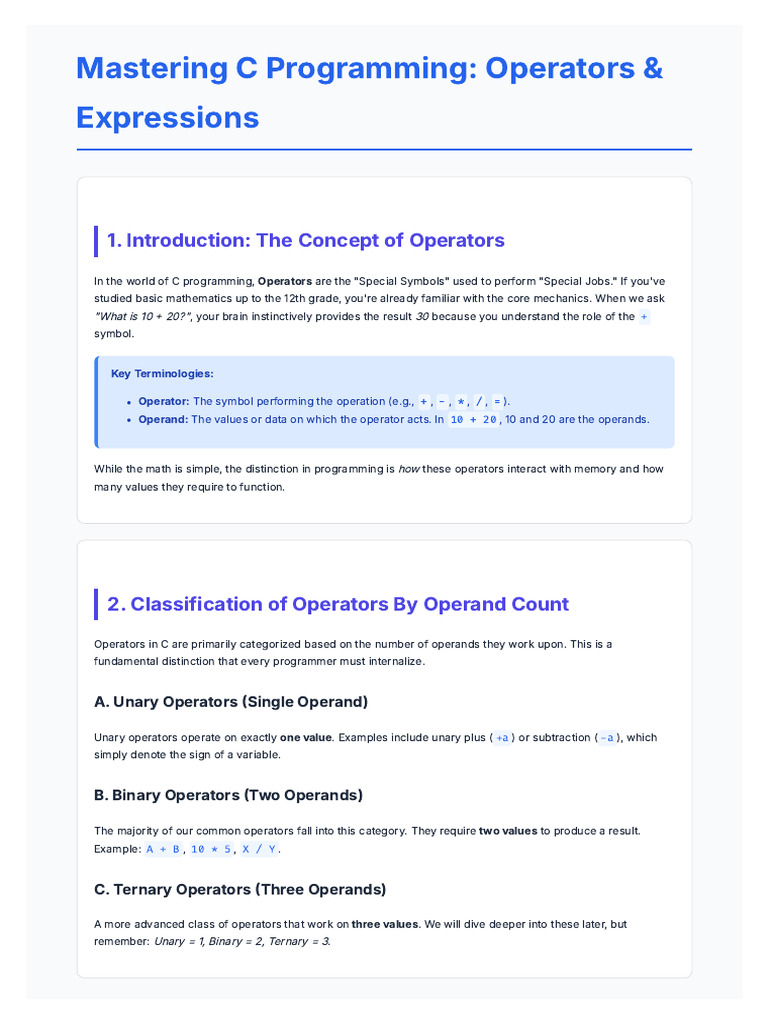 C PROG 4 | PDF | Division (Mathematics) | Variable (Computer Science)