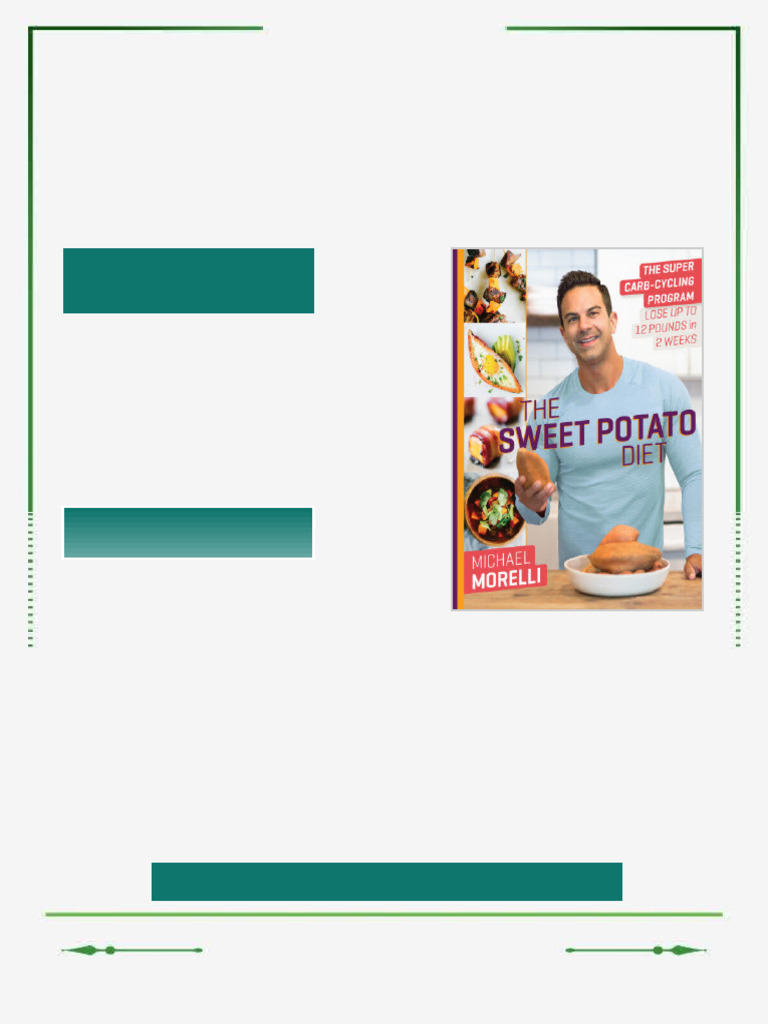 The Sweet Potato Diet Morelli eBook full metadata edition | PDF
