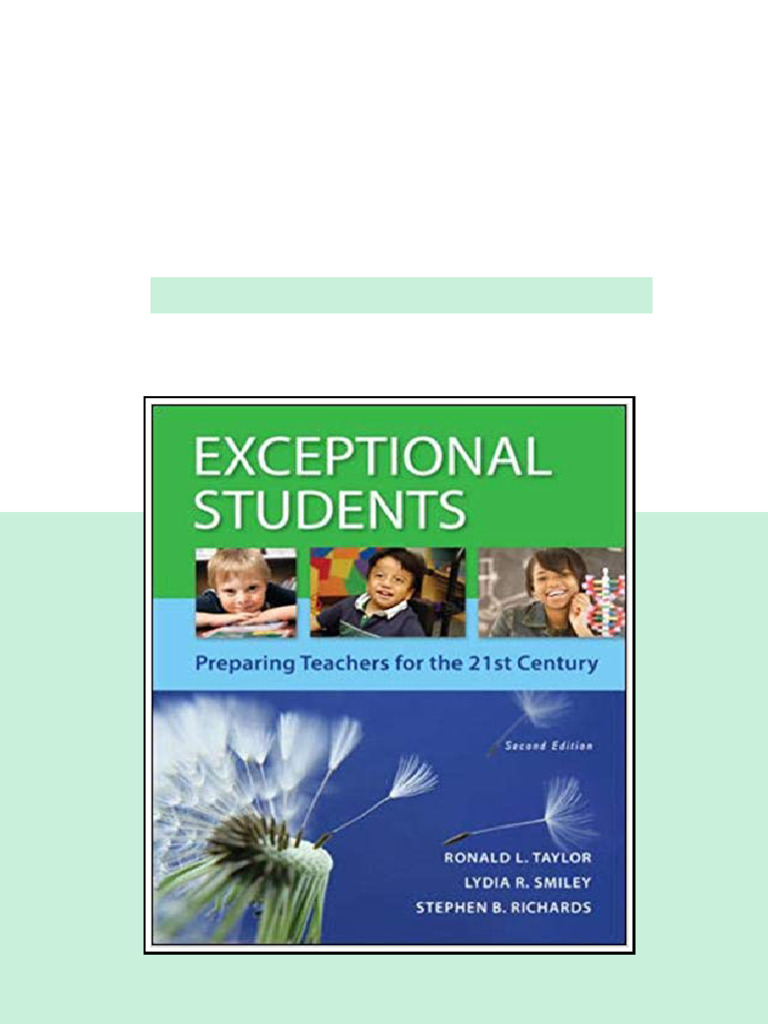 (eBook PDF) Exceptional Students: Preparing Teachers for the 21st ...