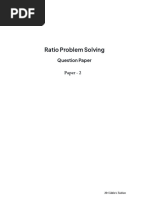GCSE Ratio Problem Solving Questions | PDF | Ratio | Mathematics