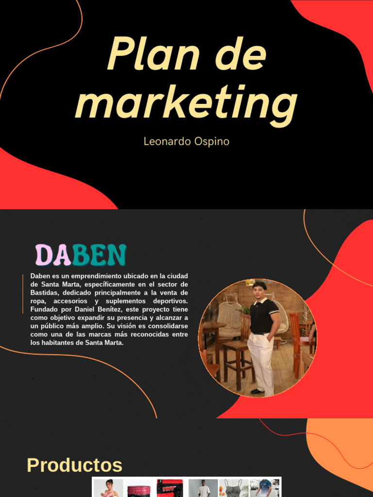 Plan de Marketing para Daben en Santa Marta | PDF | Marca | Moda
