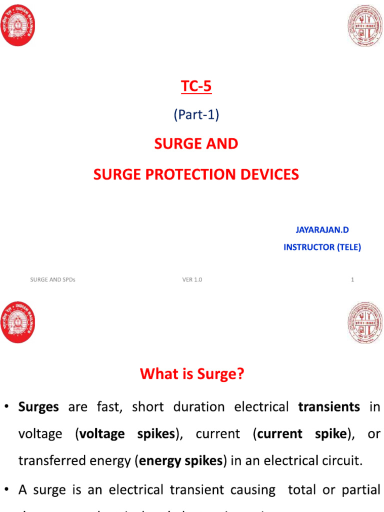 Earthing and Surge Protection | PDF