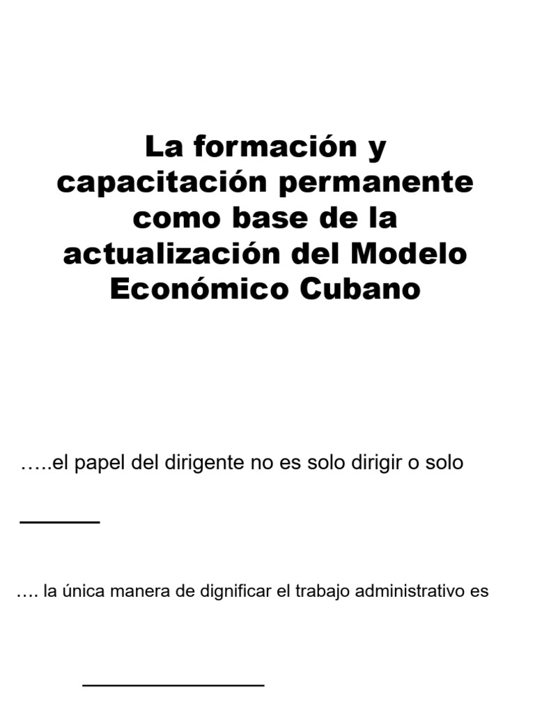 Modelo Economico06 | PDF | Burocracia | Conocimiento