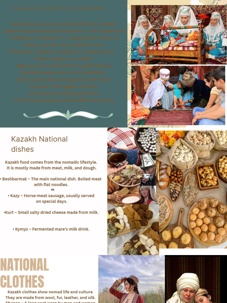 Kazakh Traditions and Cultural Heritage | PDF