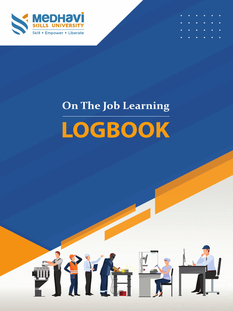 On-the-Job Learning Logbook Guide | PDF | Behavior Modification | Learning