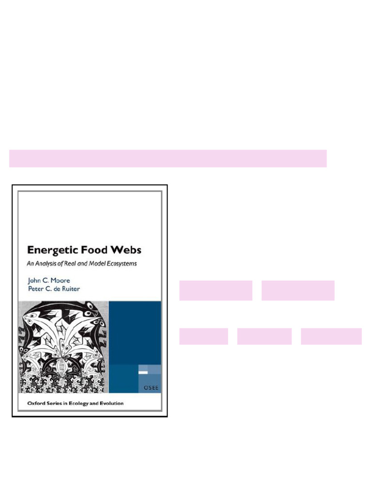 (Ebook) Energetic Food Webs: An analysis of real and model ecosystems ...