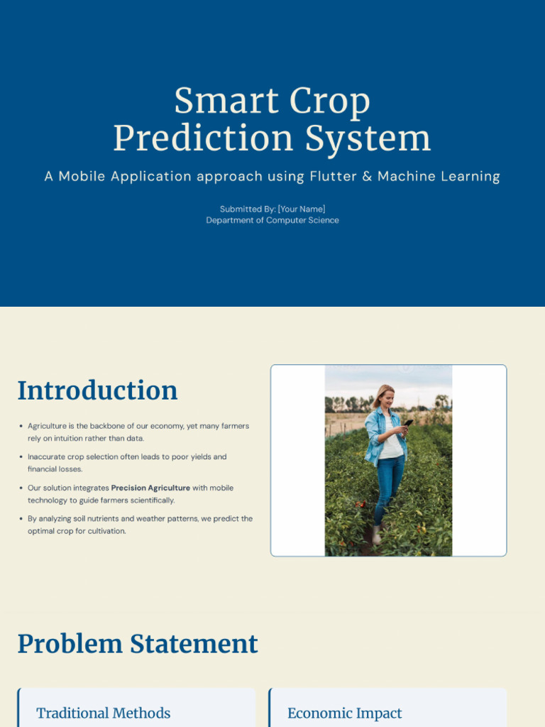 Smart Crop Prediction System | PDF
