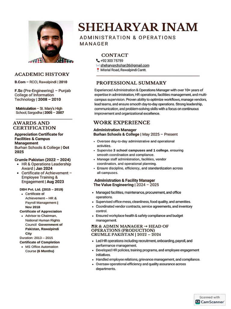 Update CV | PDF