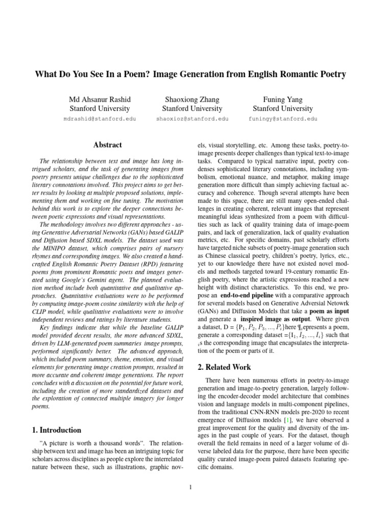 Text File 840587726-What Do You See in a Poem CS231N Final Project ...