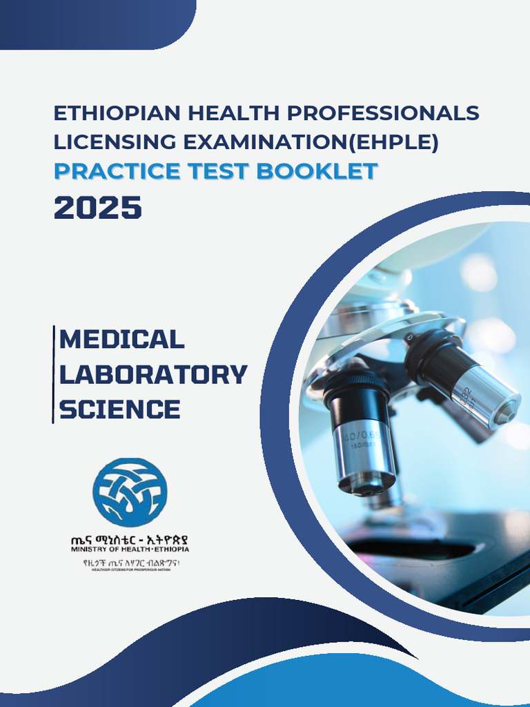 EHPLE 2025 Practice Test Booklet | PDF | Creatinine | Gel Electrophoresis