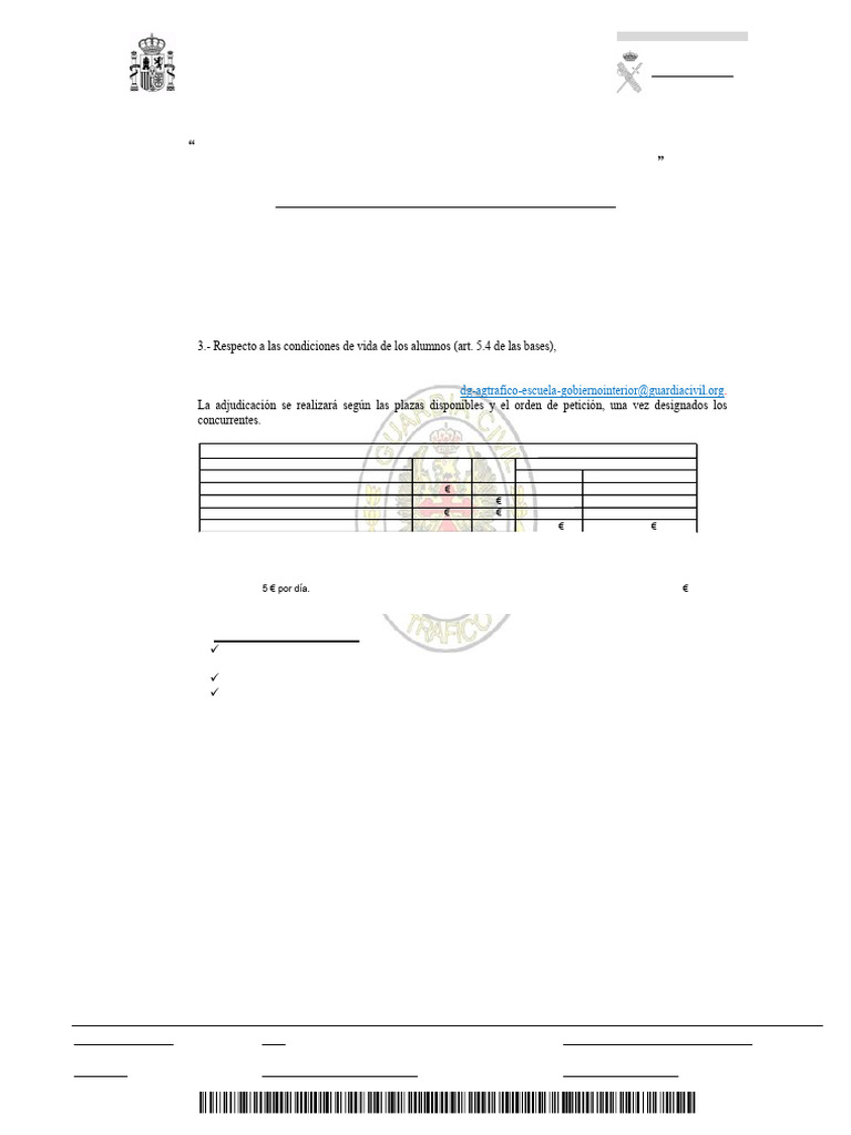 3 Condiciones e Informacion Complementaria 2026 PDF | PDF