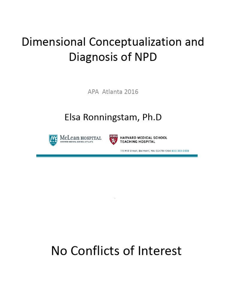 NPD Diagnosis: DSM-5 Dimensional Model | PDF | Empathy | Narcissism