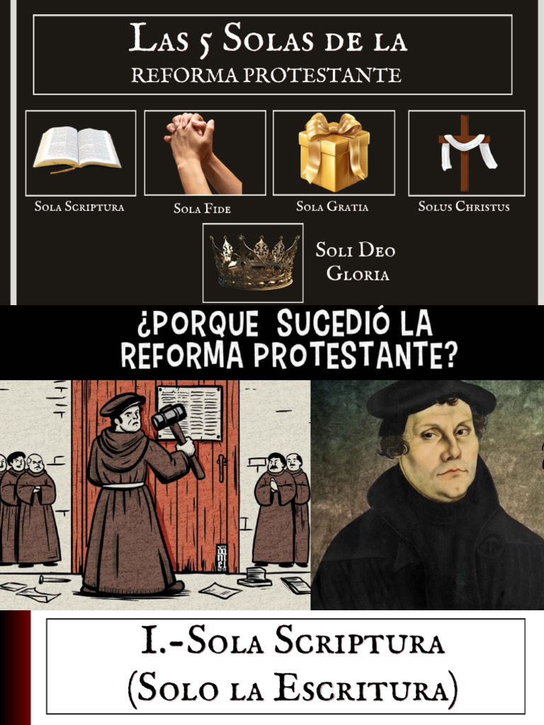 Las 5 Solas de la Reforma Protestante | PDF