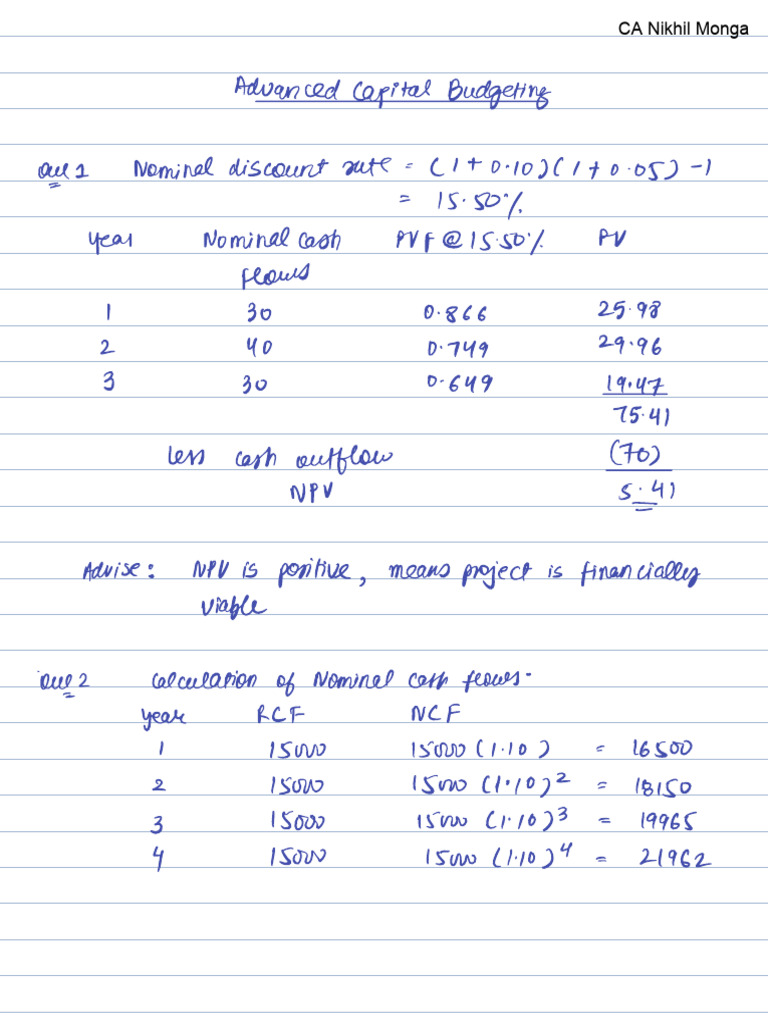 ACB - Handwritten Notes - Part 1 | PDF