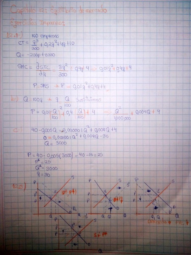 ejercicios capítulo 12 | PDF