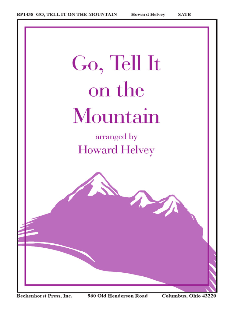 Go Tell It On The Mountain | PDF