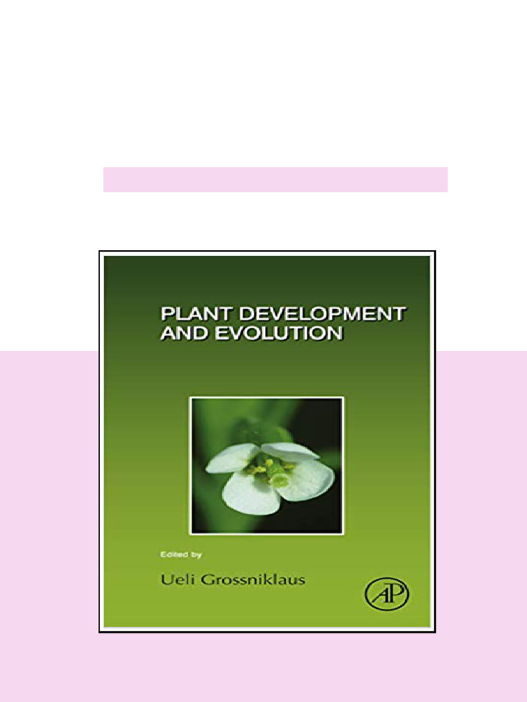 (eBook PDF) Plant Development and Evolution Complete Edition | PDF | Plants | Evolution