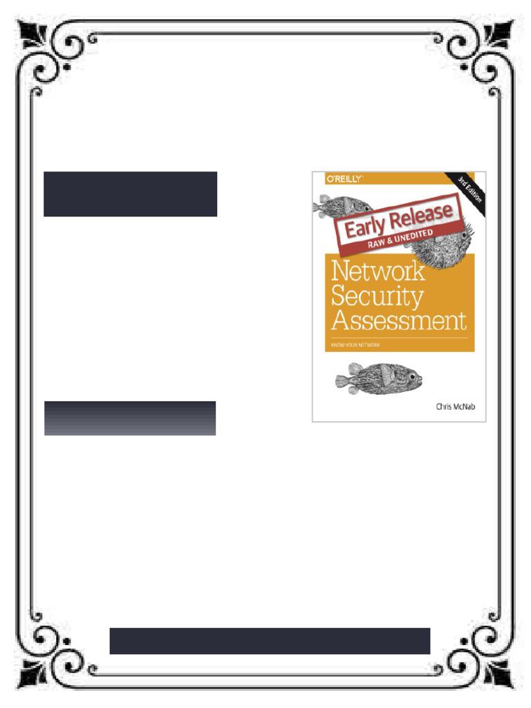 Network Security Assessment Know Your Network 3 edition Edition Chris Mcnab eBook guaranteed ...
