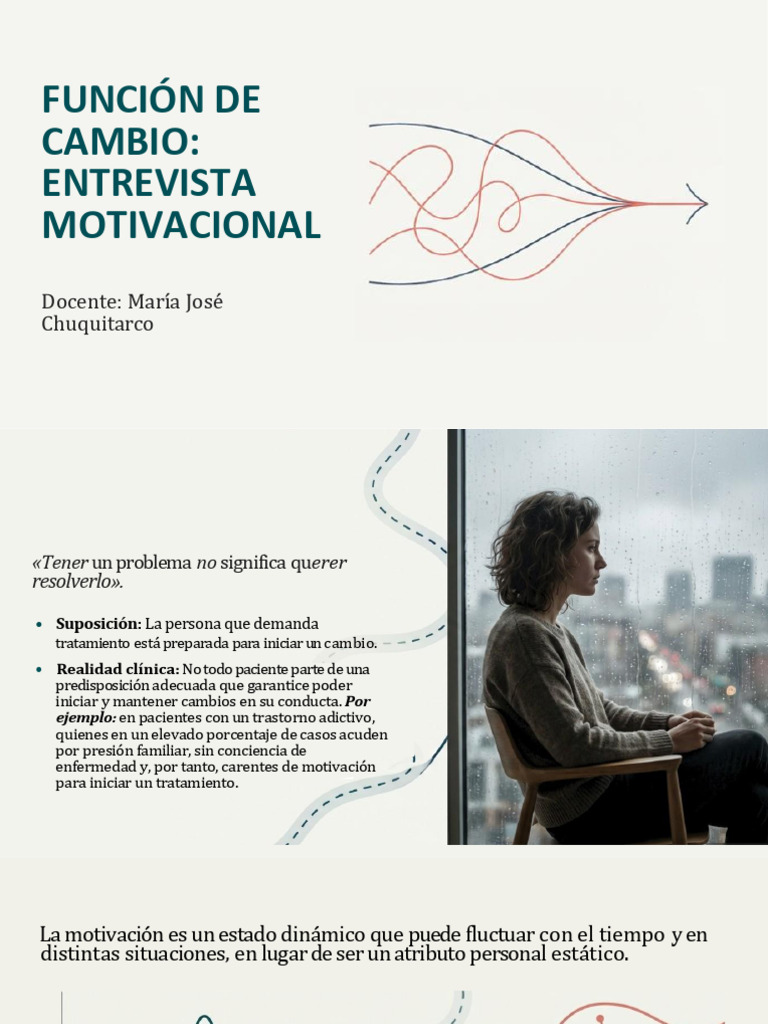 Semana 11_Función motivadora de la entrevista | PDF | Motivación | Motivacional
