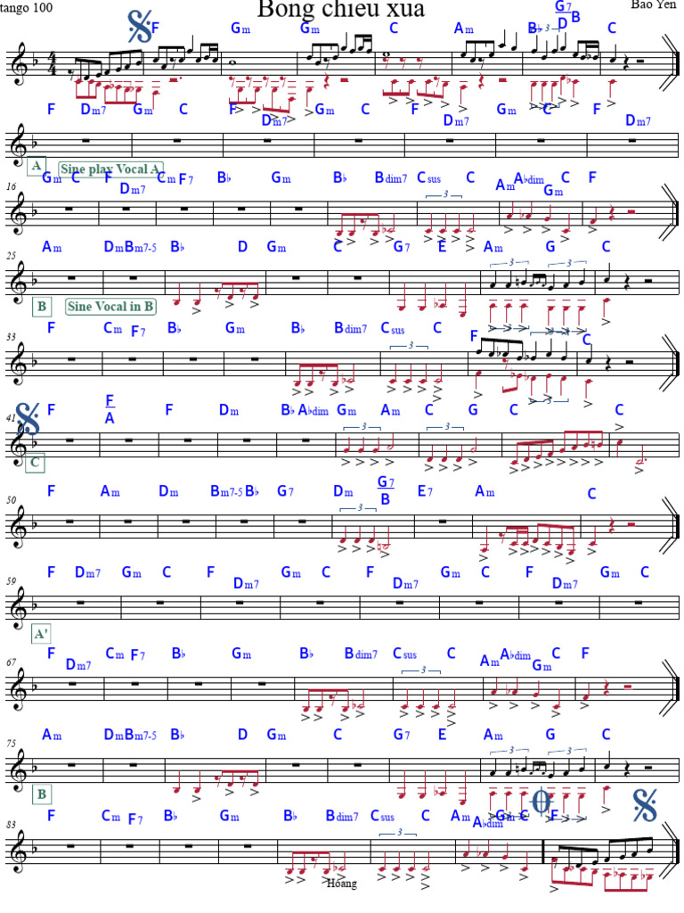 Bong Chieu Xua F | PDF