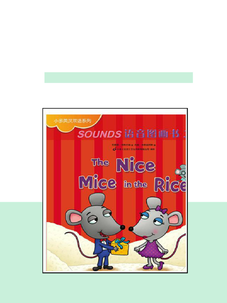 The Nice Mice In The Rice Cleary Brian P full | PDF