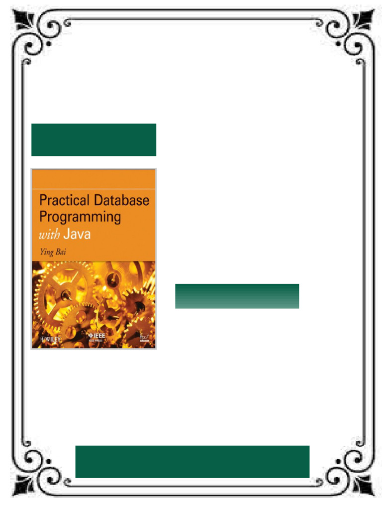 Practical Database Programming with Java 1st Edition Ying Bai ebook ...