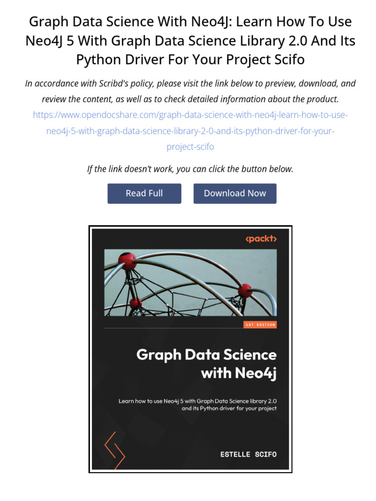 Graph Data Science with Neo4j: Learn how to use Neo4j 5 with Graph Data ...