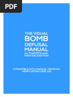 Bomb Defusal Manual | PDF