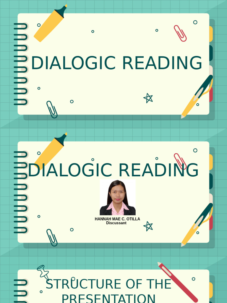 Dialogic Reading Otilla Hannah Mae Salvo Maricel (1) | PDF ...