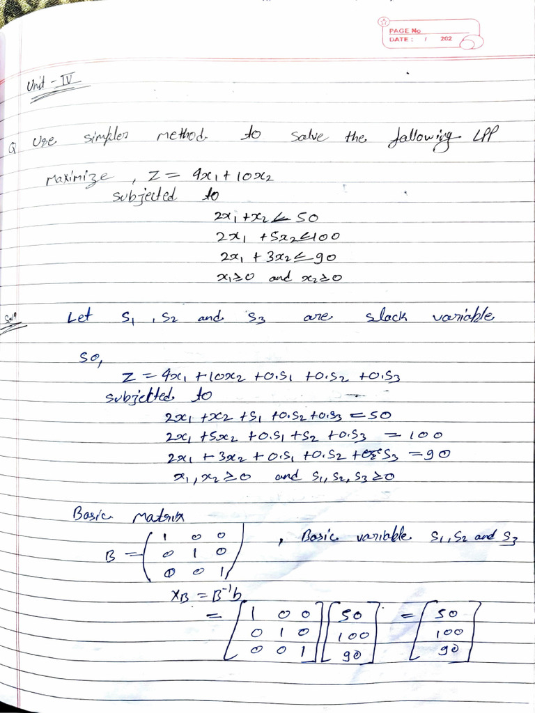 Unit 4 Matrix | PDF