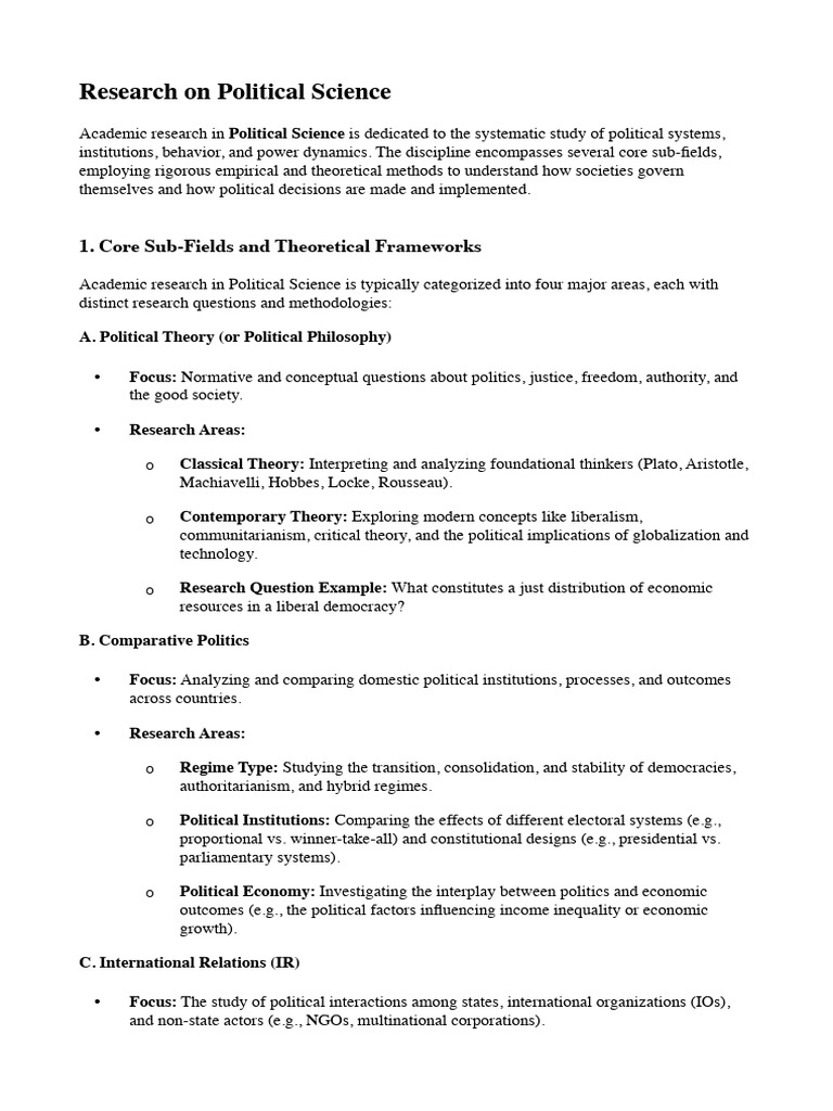 Political Science | PDF | Political Science | Political Philosophy