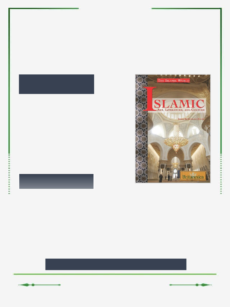 Islamic Art Literature and Culture The Islamic World 1st Edition ...