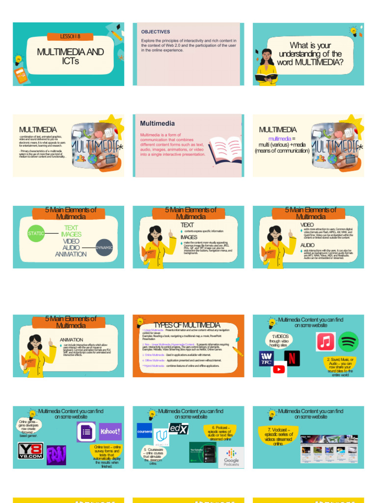 EMTECH - Lesson 8 - PPT Handout | PDF | Multimedia | Adobe Flash