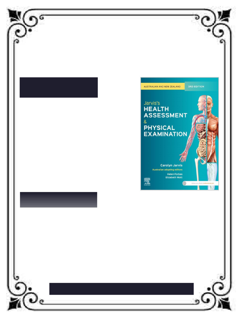 Jarvis's Health Assessment & Physical Examination 3rd Edition Carolyn ...
