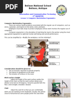 Health and Safety in ICT Workstations | PDF | Computer Keyboard ...